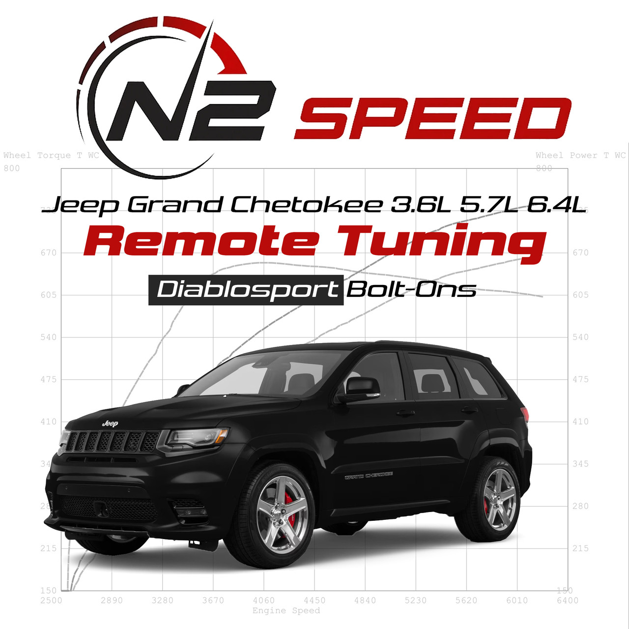 Jeep Grand Cherokee Custom Stage 1 Tune | Diablosport