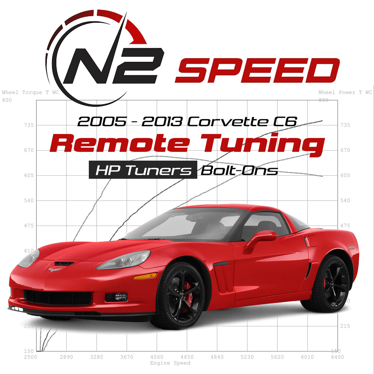 Stage 1 C6 Corvette Remote Tune HP Tuners 2005–2013