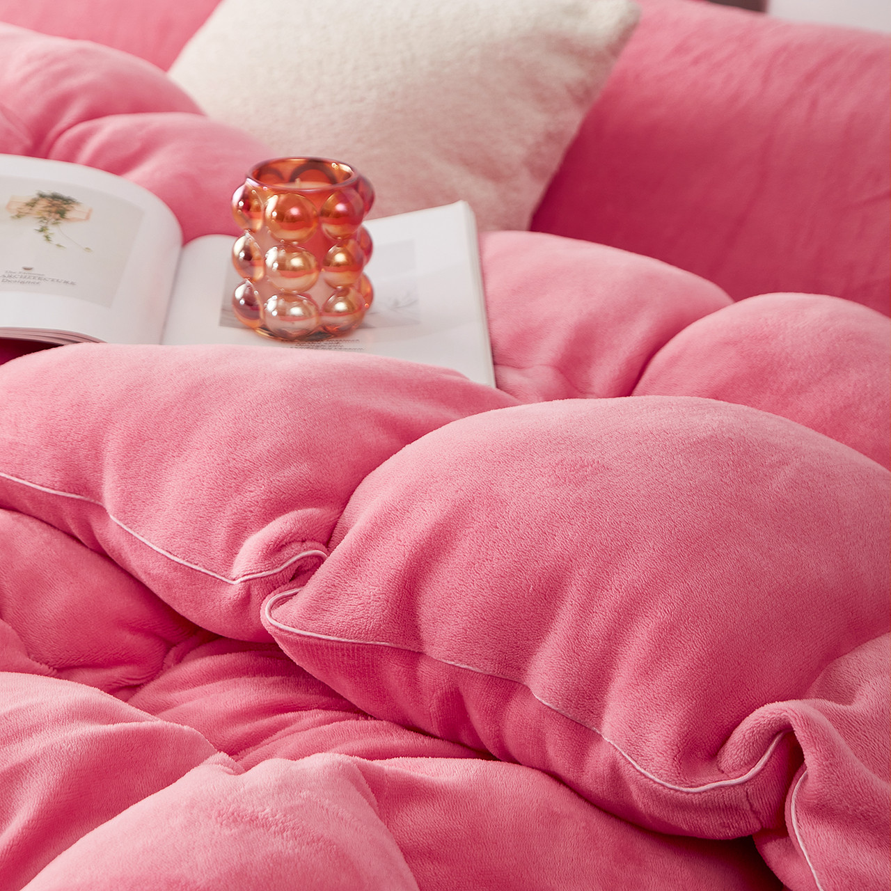 Dam Boi He Thick - Coma Inducer® Queen Comforter Set - Pink Lemonade