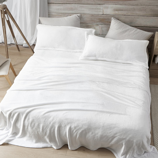 Pure White Me Sooo Comfy Sheet Sets - Fitted Sheet, Extra Large Flat ...