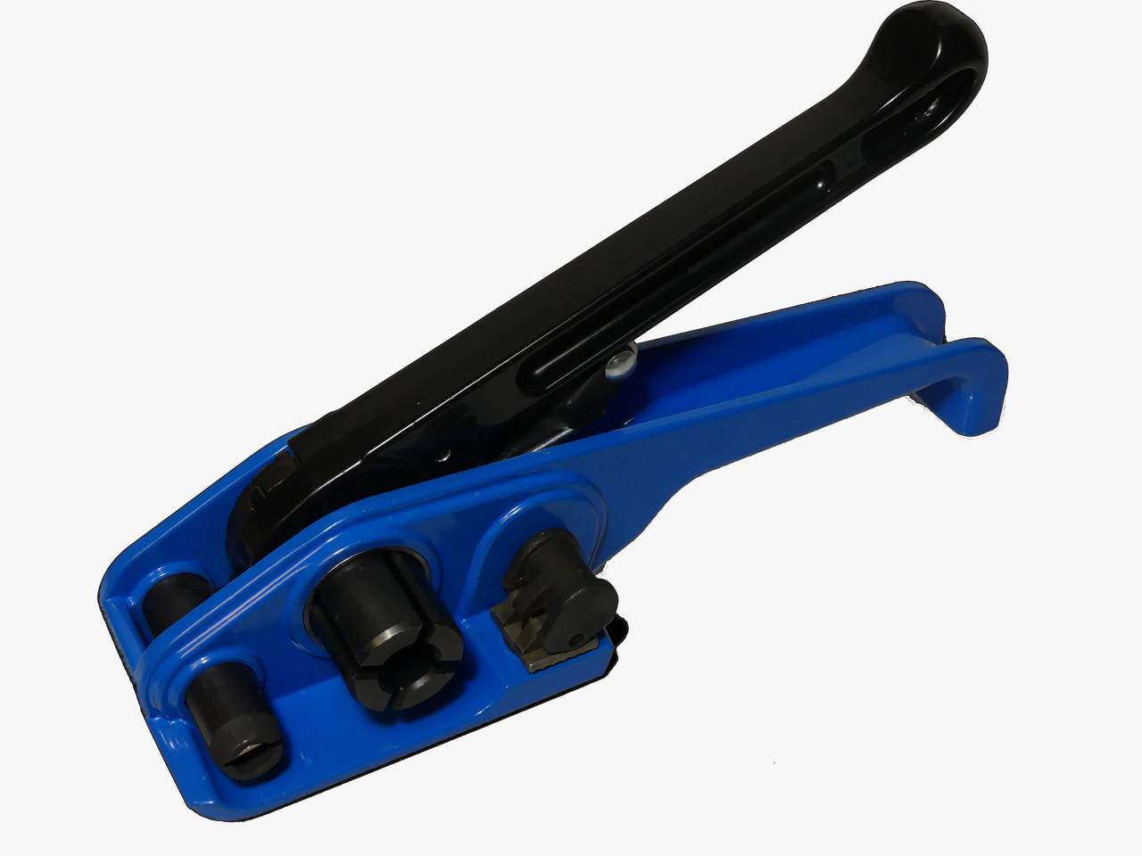 Poly tensioner for plastic band.