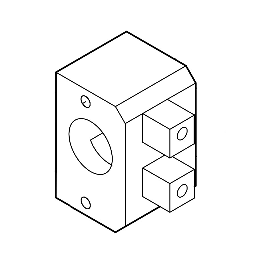 Transpak H45-40051 M3 Motor Support - Traditional Tool Repair