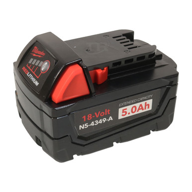 N5-4349-A 18-Volt Extended Capacity 5.0 Ah Battery For Fromm Strapping ...