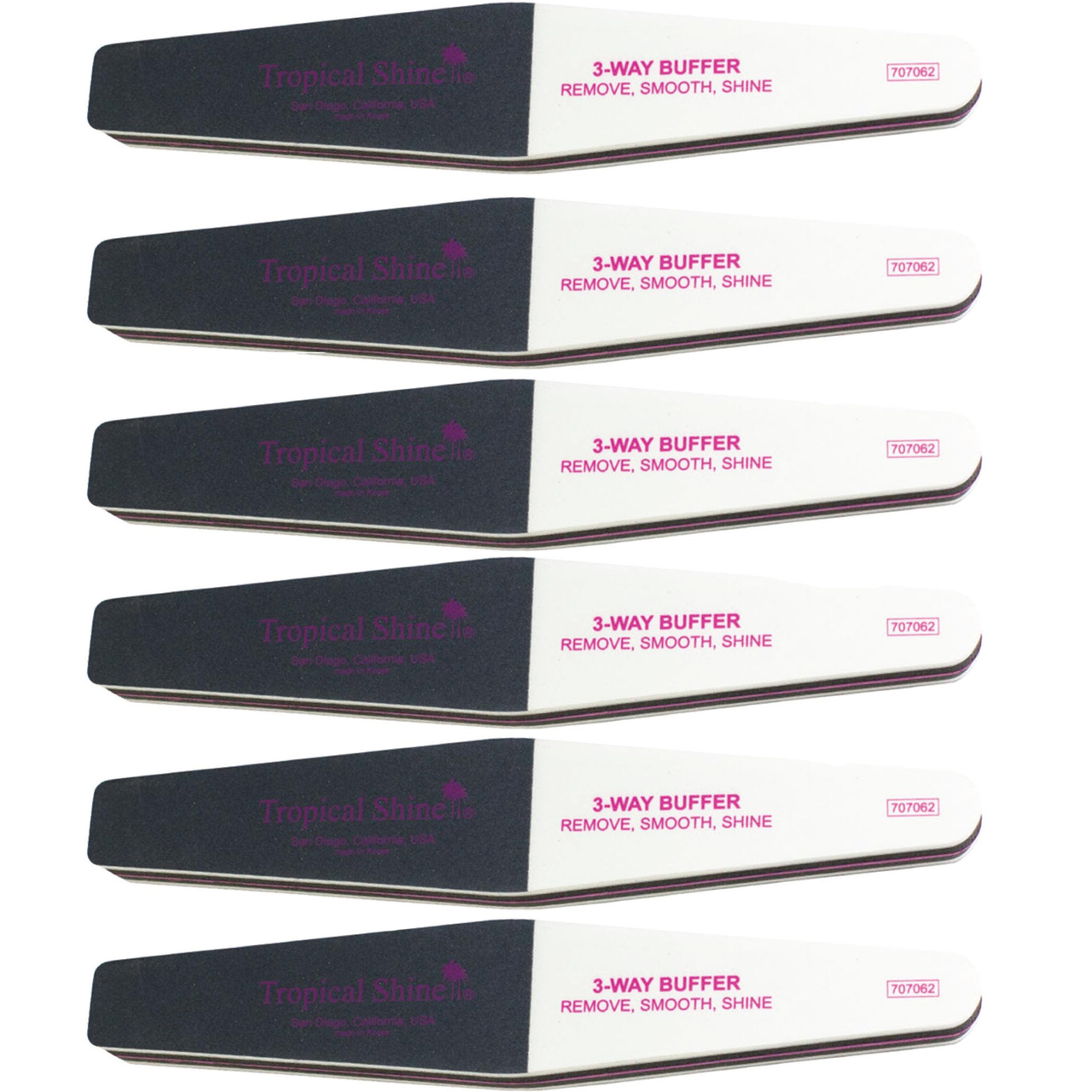 Tropical Shine 3-Way Angle Buffer (Shine-Remove/Smooth)- Case Pack of 6 ...