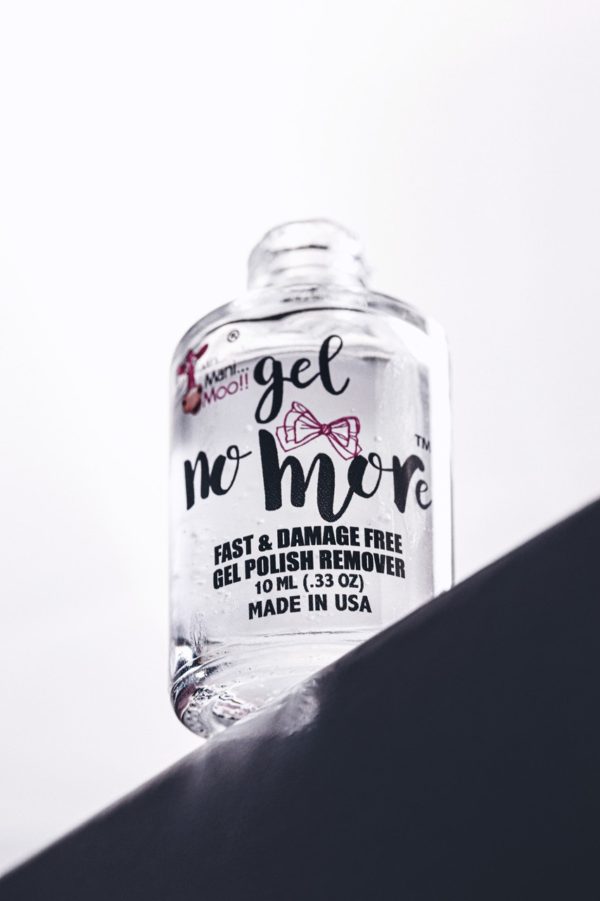 Mini Mani Moo Gel No More!: Gel and Dip Remover, 10 mL - Nail Supply Inc