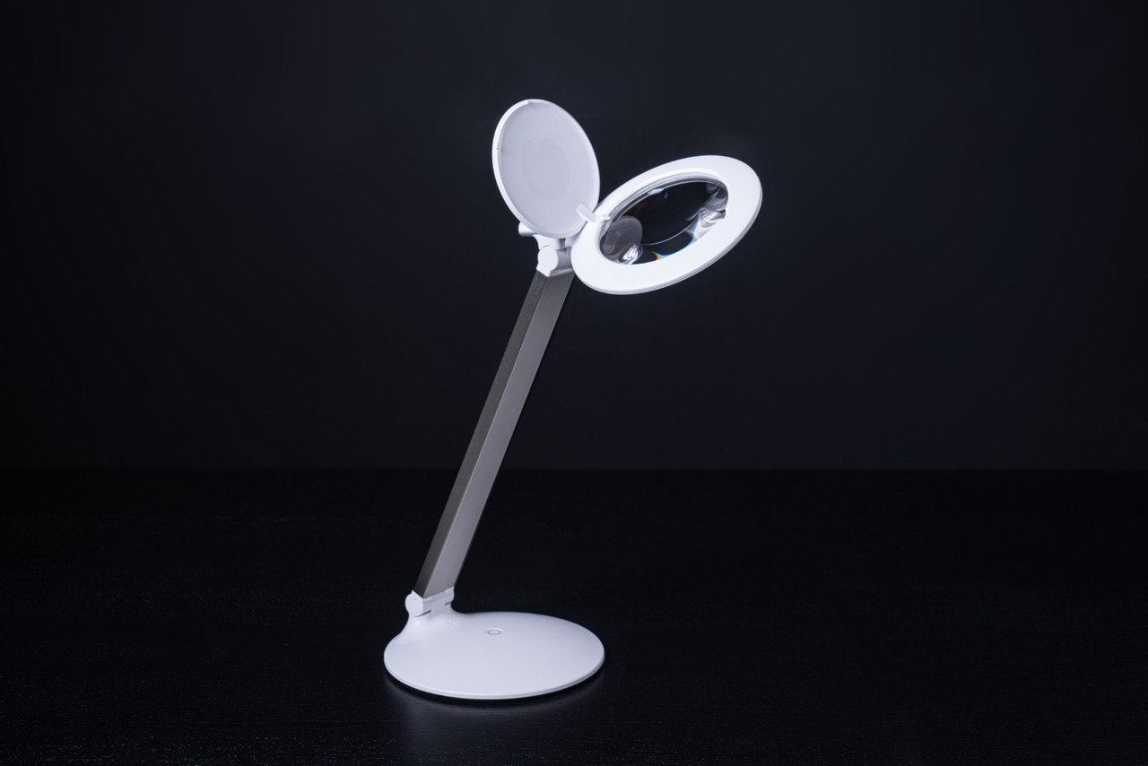 Daylight Company Halo Go 2, Portable Rechargeable Magnifying Lamp ...