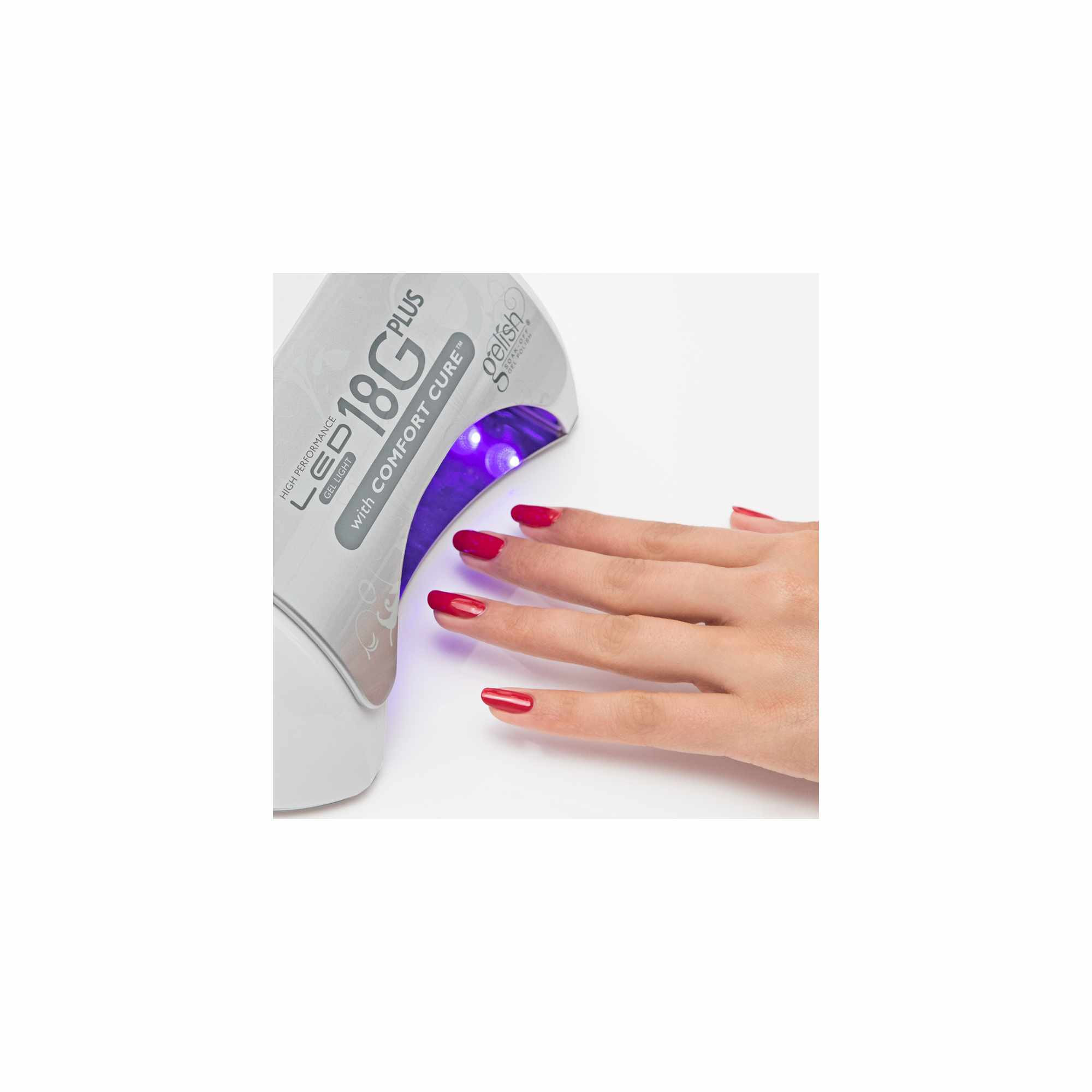 Gelish 18g Plus Led Light With Comfort Cure - 1168000 - Nail Supply Inc