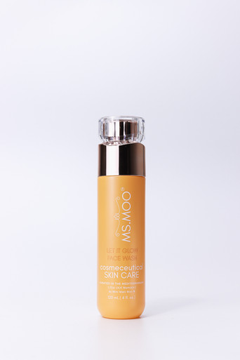 Ms. Moo™ Let It Glow Face Wash, 120ml - Nail Supply Inc