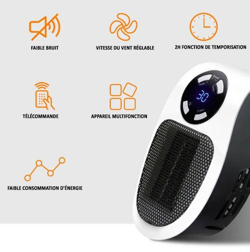 Chauffage Électrique Economique Portable | Radiateur - Converteur
