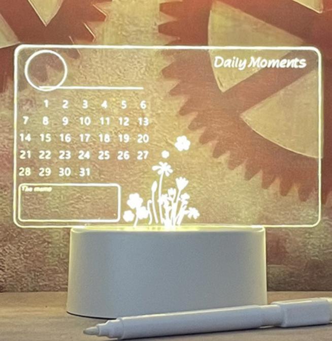 Tableau De Dessin à LED Réinscriptible - Planche à Dessin Lumineuse