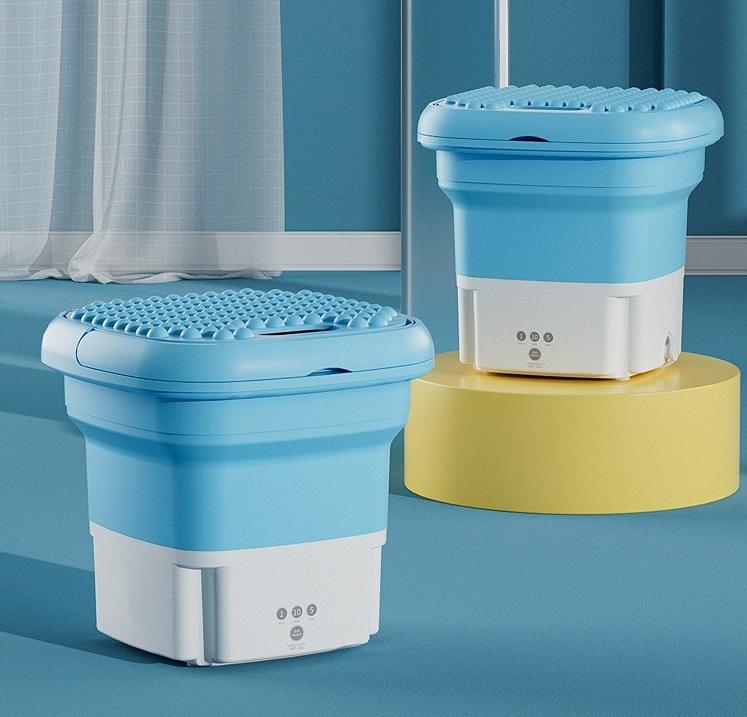Mini Machine À Laver Pliable Portable | Mini Lave Linge Portatif