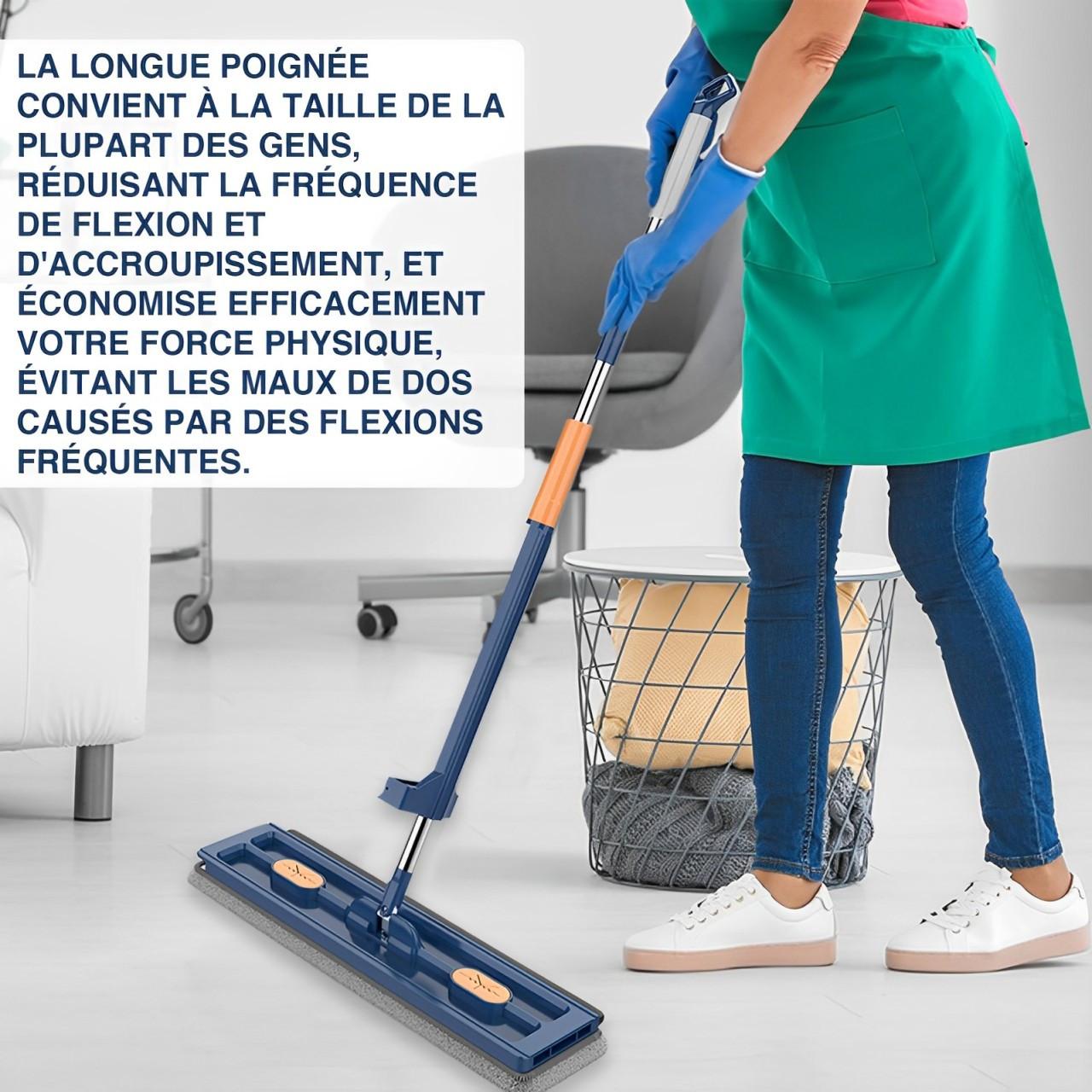 Balai Serpillière Microfibre Professionnel | La Meilleure Serpillère
