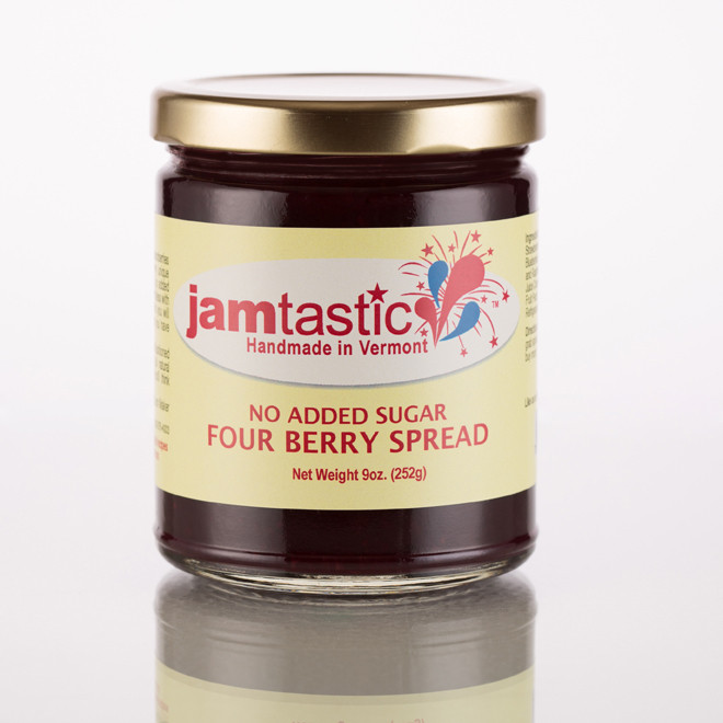 Four berry jam spread online - Gourmet jams and nut butters from The ...