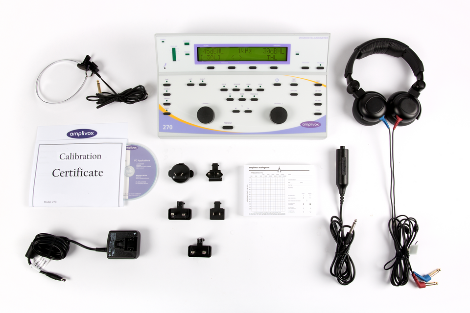 Amplivox 270 Plus Two channel diagnostic audiometer