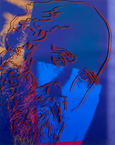 MARTIN BUBER FS II.228 (AP) BY ANDY WARHOL - GRUN ART