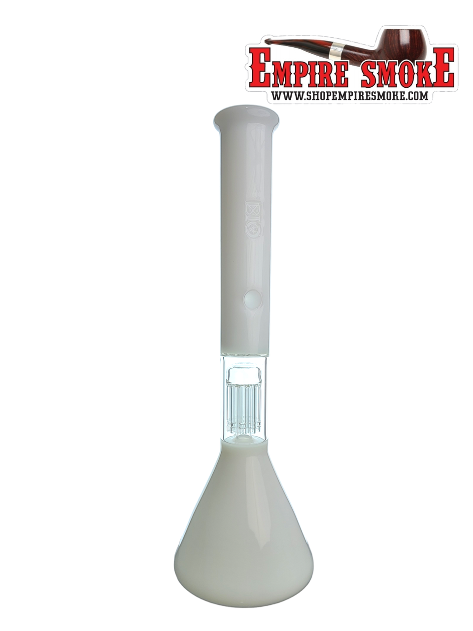 BIO Glass Single Chamber 10-Arm Tree Percolator + Splash Guard Beaker ...