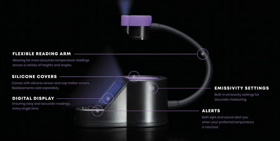 Dab Rite PRO Dab Temp Reader - Digital Infrared Sensor