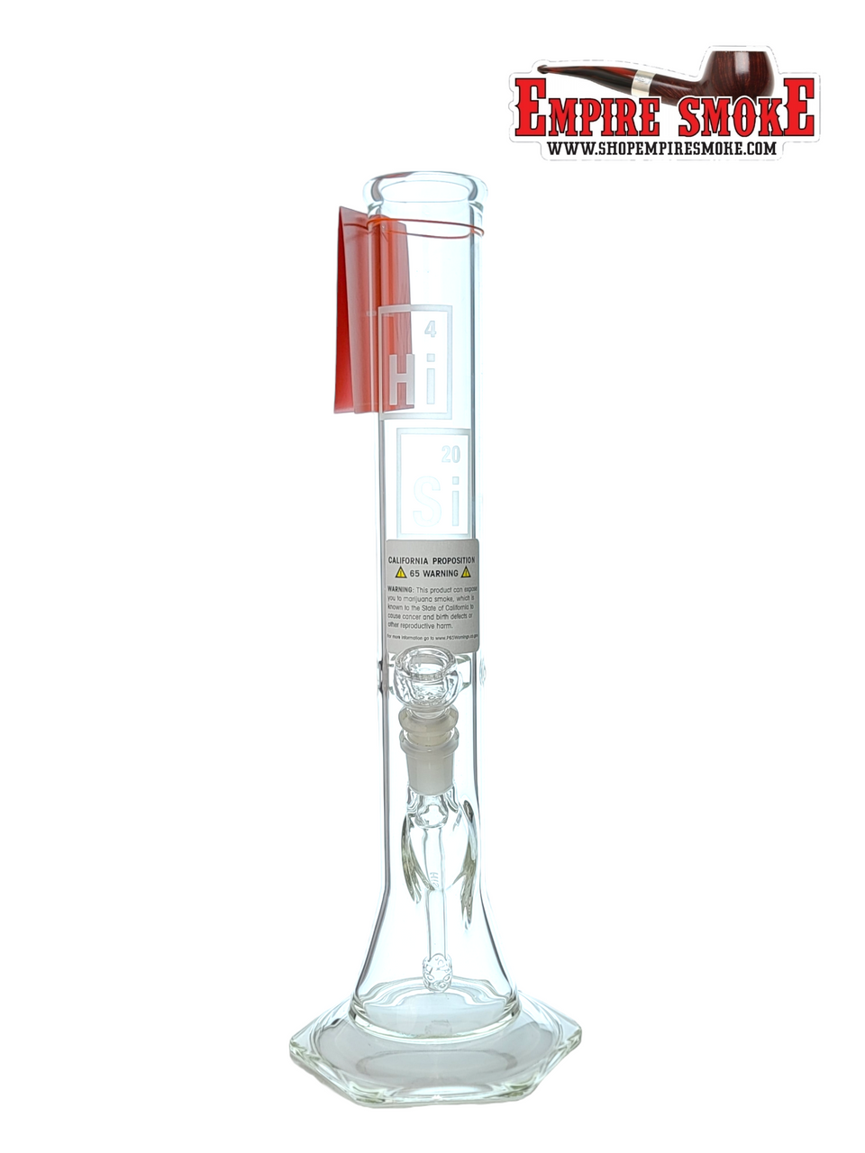 HiSi Glass- 50 X 5mm Tube–15 Inch Straight