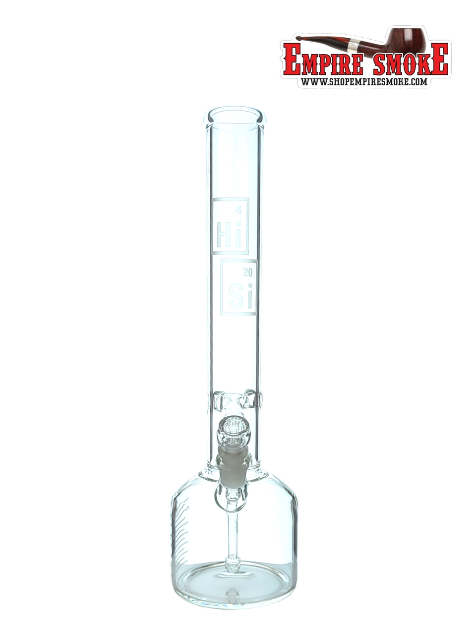 HiSi Glass-Double Bell Perc 2.0–16 Inch Beaker