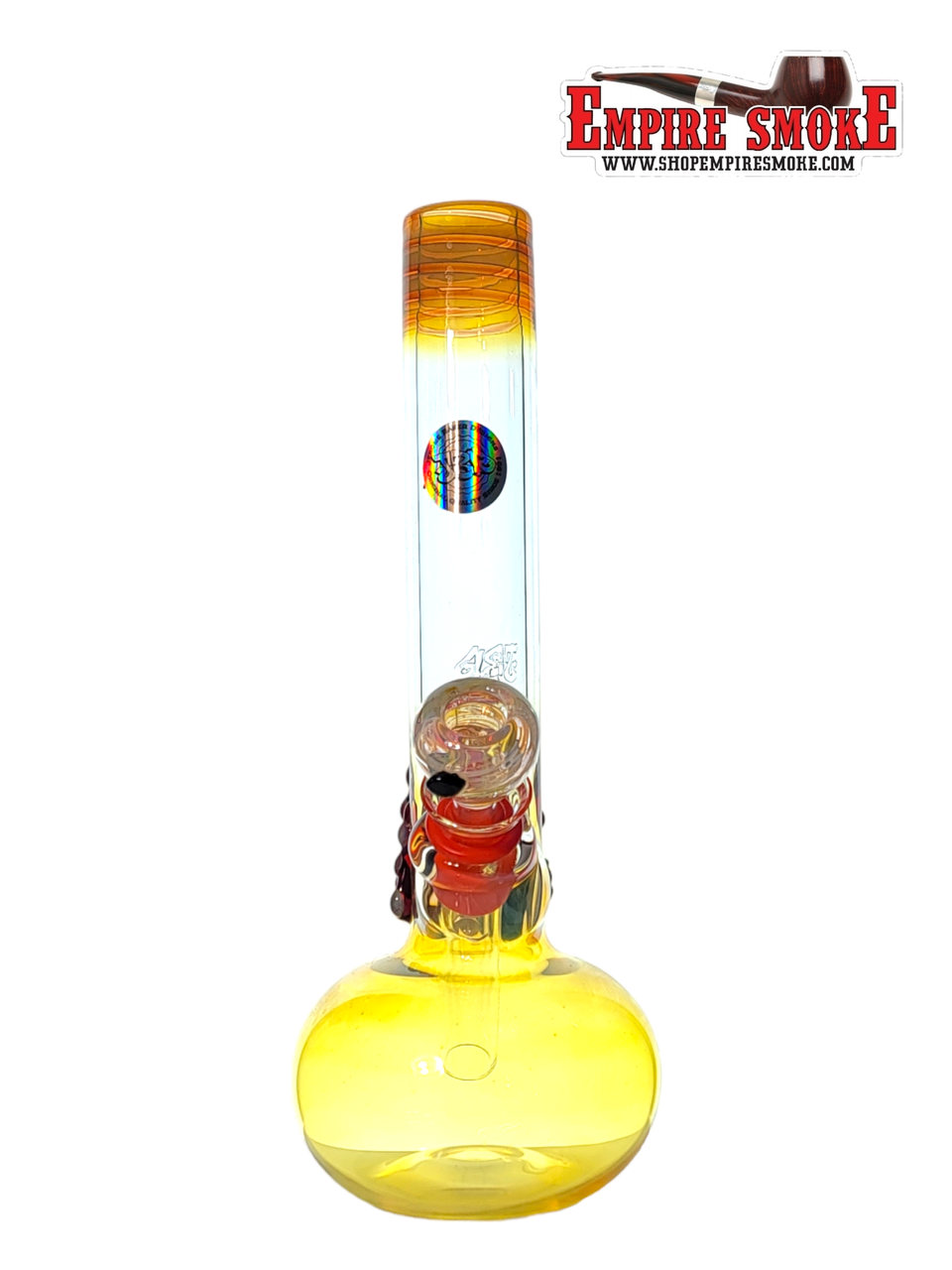 Jerome Baker Designs Fumed Keki 3-D Glass Bubble Base Bong #k8 - Empire ...