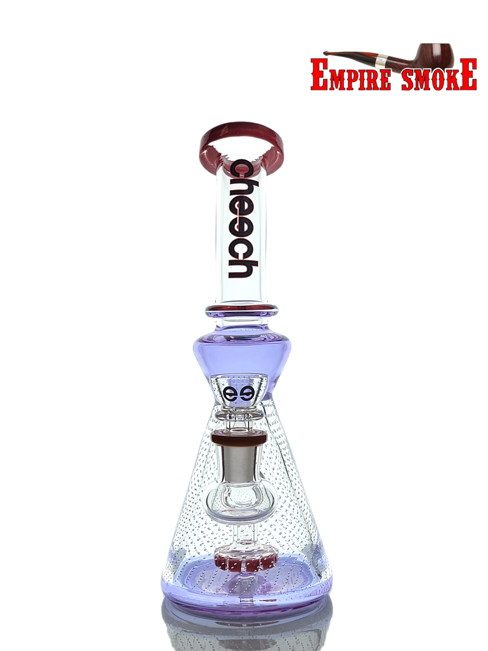 Cheech -10'' Shower Head Rig Purple