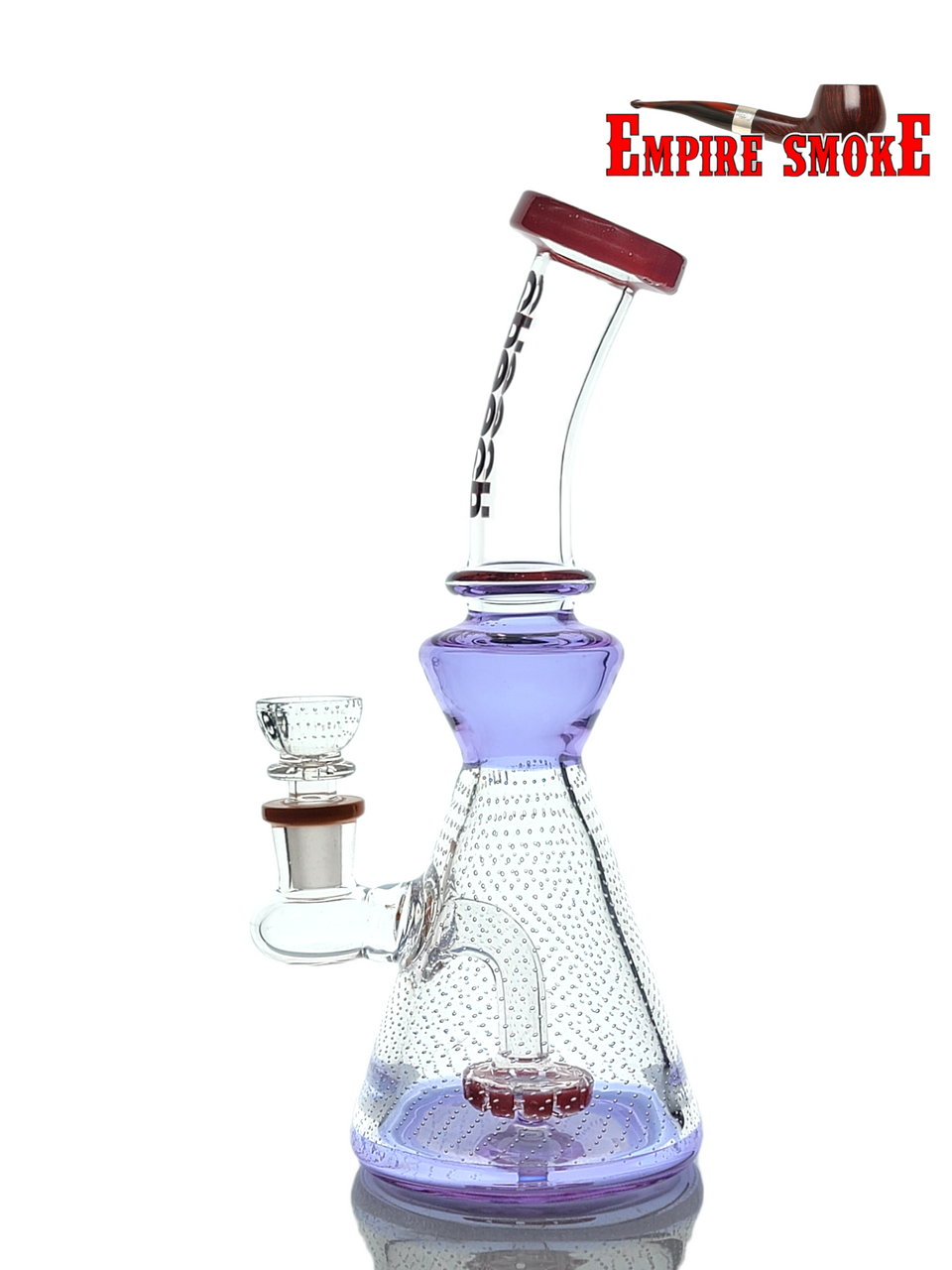 Cheech -10'' Shower Head Rig Purple