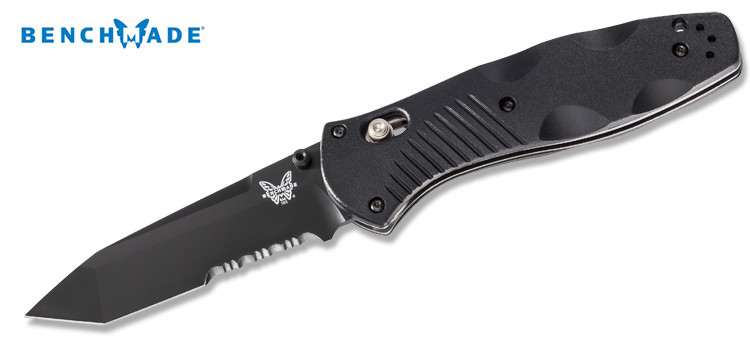 Benchmade 583SBK Barrage - AXIS Assisted Opener - 3.6" Black Tanto ...