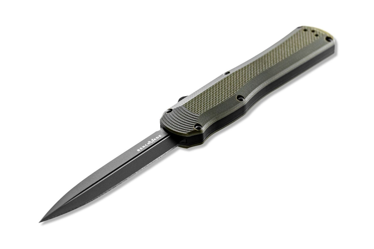 Benchmade 3400BK-1 Autocrat OTF Automatic - 3.71" Double Edge CPM-S30V ...
