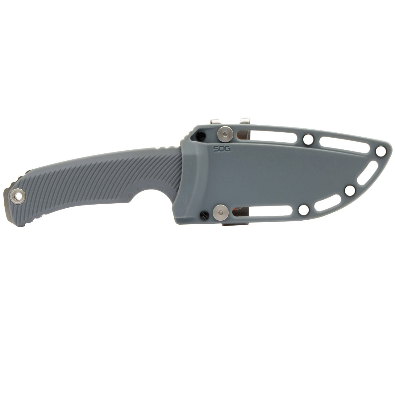 SOG Knives 17-16-02-43 Tellus FX Fixed Blade Wolf Grey - 4.2" CRYO 440C ...