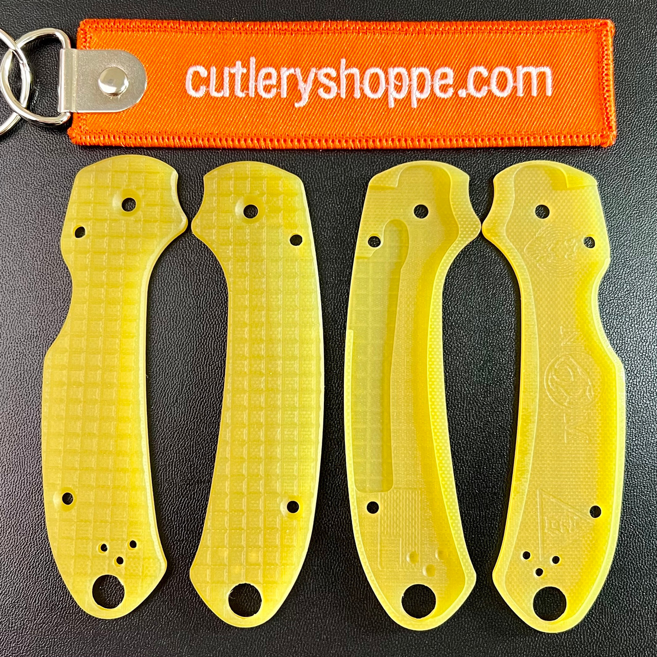 Cerberus - Spyderco Para 3 Skinny Scales - Lager G-10 - Frag Pattern