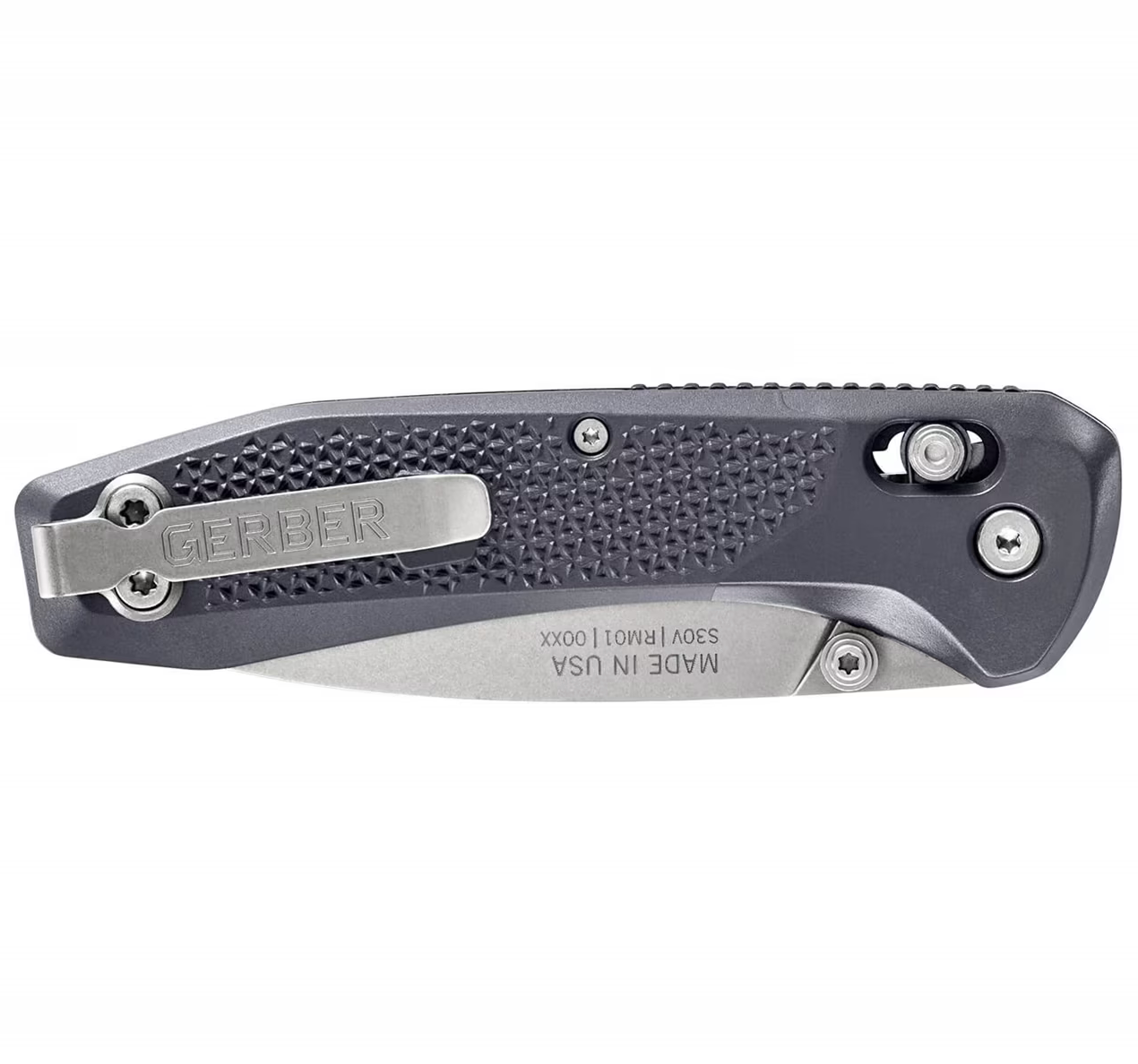 GERBER 30-001707 SEDULO CROSSBAR LOCK FOLDER. 3.4" PLAIN EDGE STONEWASH ...