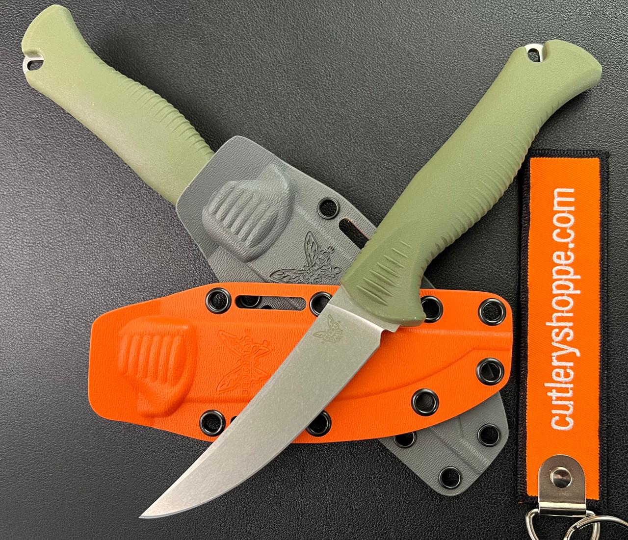 Benchmade HUNT 15505 Meatcrafter - 4" CPM-154 Blade - Dark Olive ...