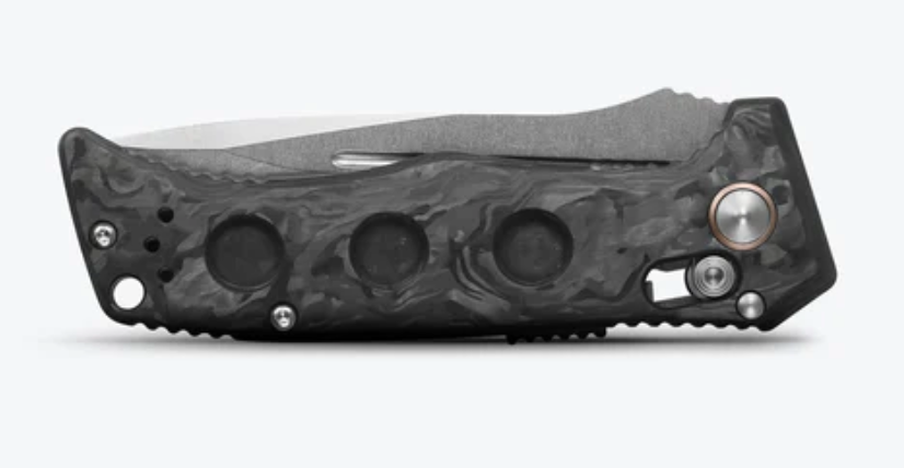 Benchmade 2730-03 Mini Adamas AUTOMATIC - 3.25" Plain Edge CPM-Magnacut ...