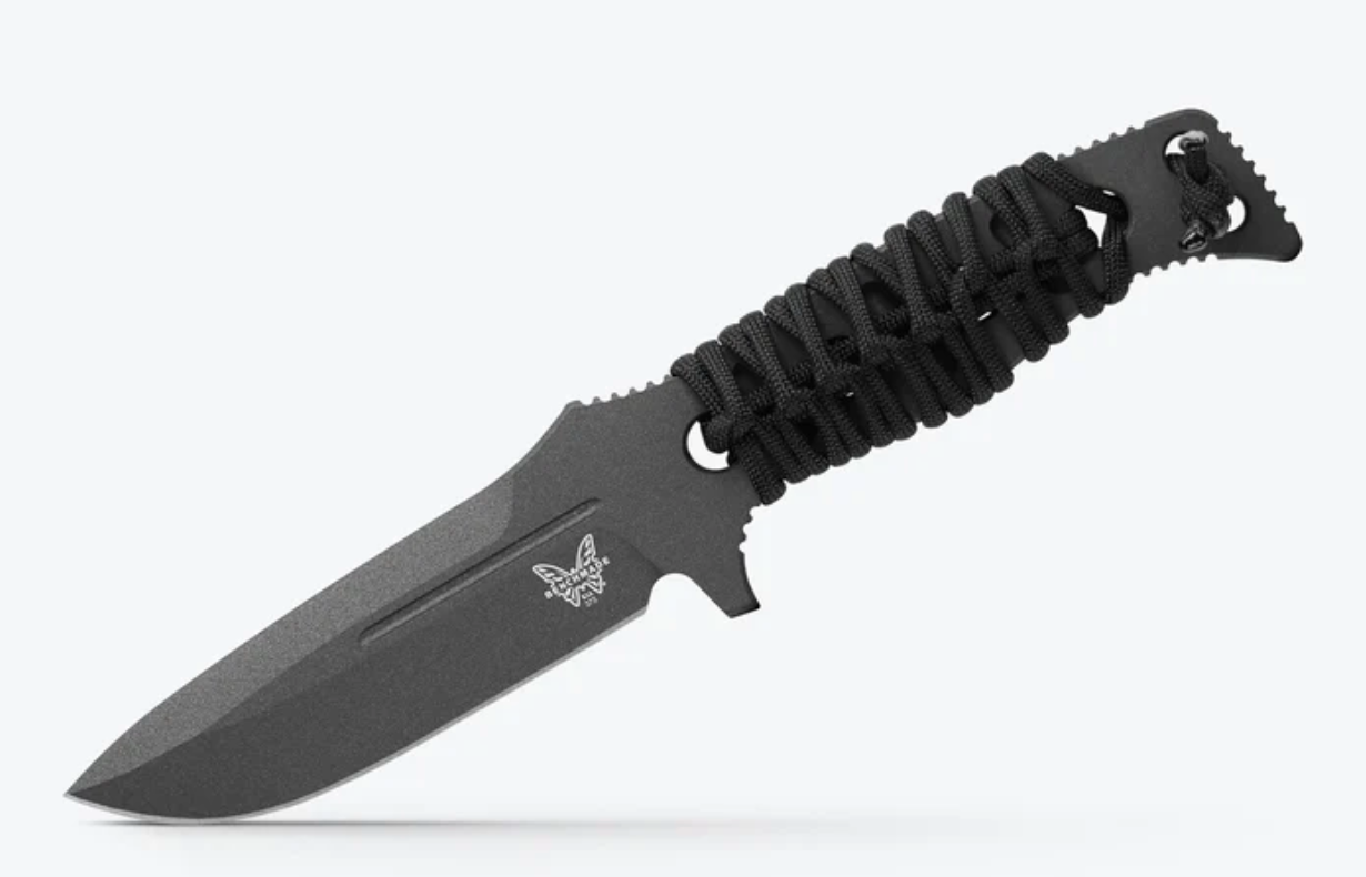 Benchmade 375BK-1 Fixed Adamas - Sibert Design - 4.2" Cobalt Black ...