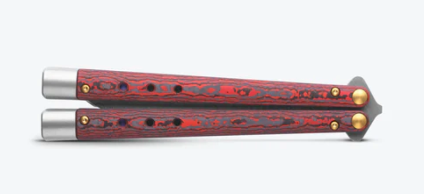 Benchmade 99-241 Necron Bali-Song - 4.59" WeeHawk Scimitar Damasteel ...