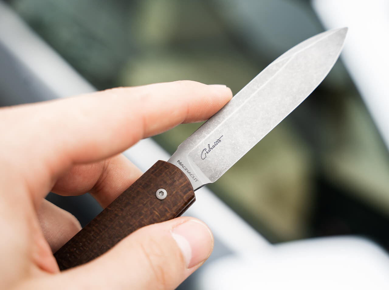 Boker Solingen 112946 Coffin Jute Micarta Slipjoint Folder - 3.15 ...