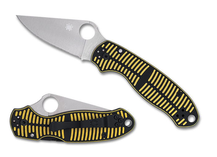 Spyderco C223GBKYLMCP Para 3 SALT - 2.93" CPM-MagnaCut Blade - Bi ...