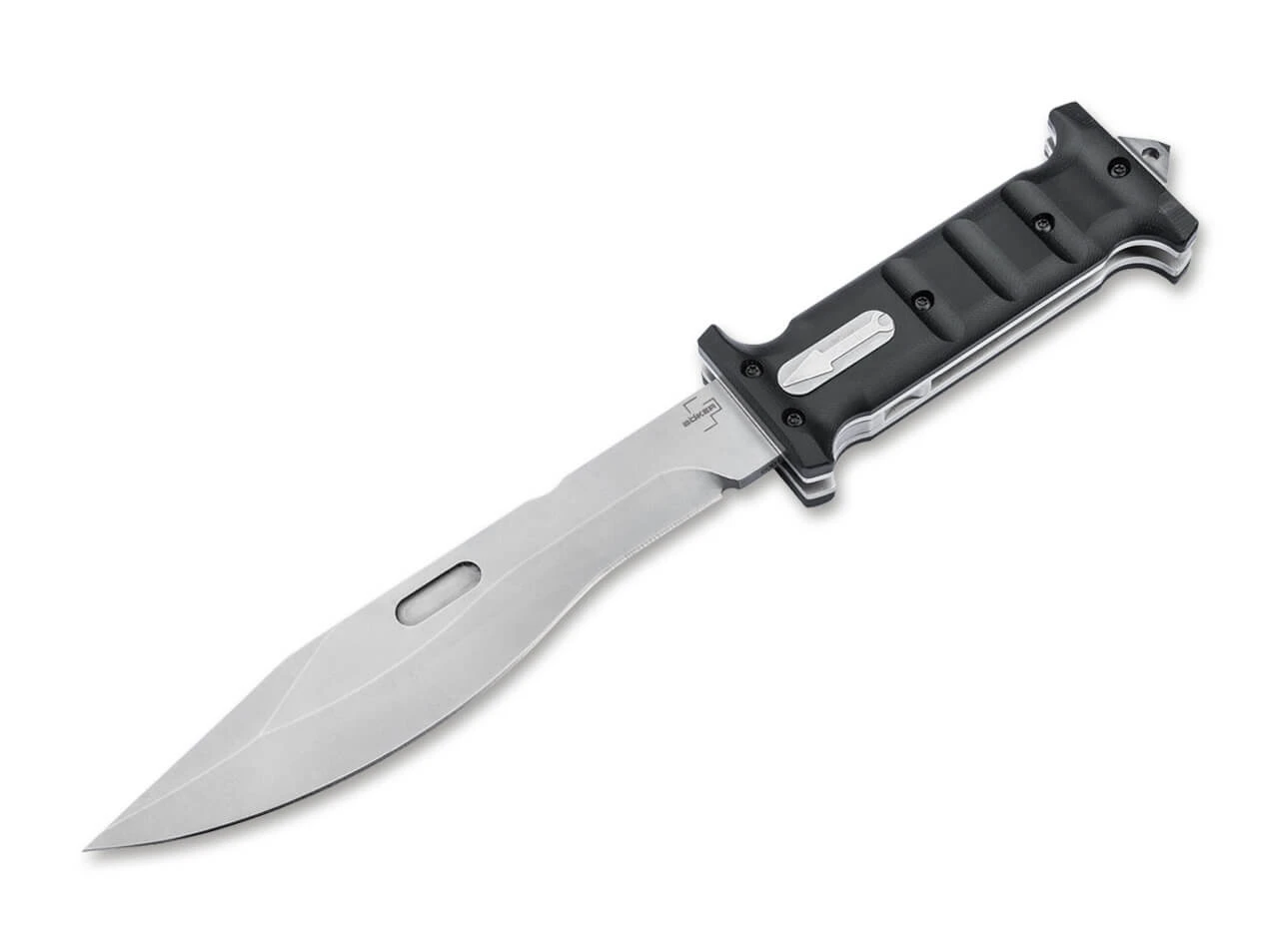 Boker Plus Extension Knife - Variable Length D2 Blade - Black G-10 ...