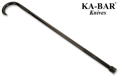 Ka-Bar 9406 TDI Self Defense Cane - 39.0" Black Powder Coated Aluminum Cane