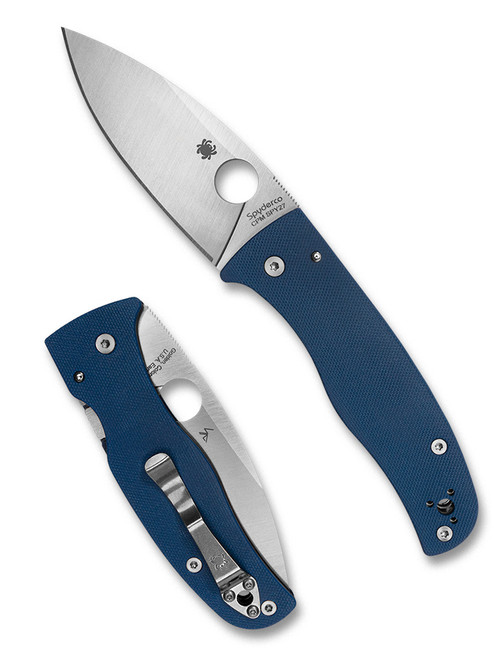 Spyderco C263GPCBL Bodacious Compression Lock Folder - 3.63" CPM-SPY27 ...