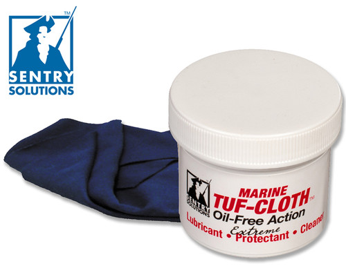 Sentry Solutions 91021 Marine Tuf-Cloth Jar 12" x 12" Cloth - Cleans ...
