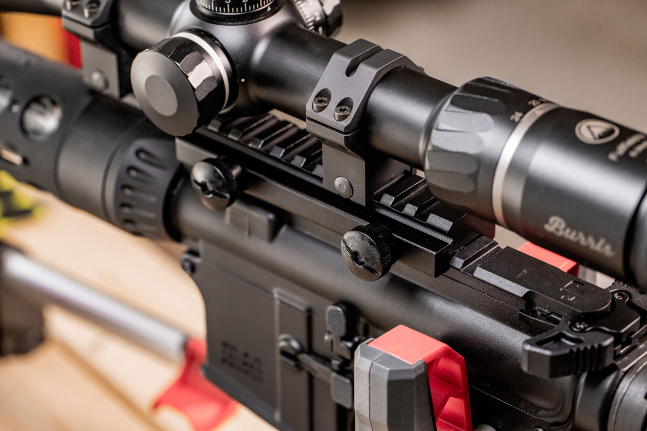 Thumb-Nut Picatinny Riser Rail for Maximum Height on Flat-Top Rifles ...