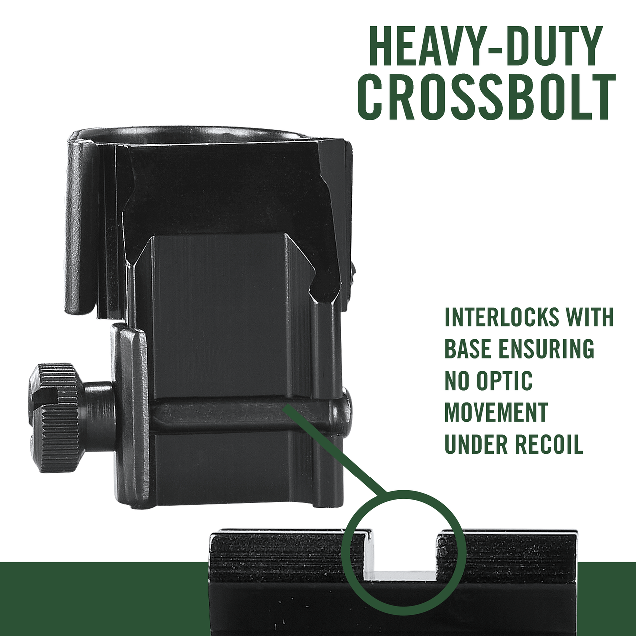 Detachable Extension Top Mount Riflescope Rings for Eye Relief | Weaver