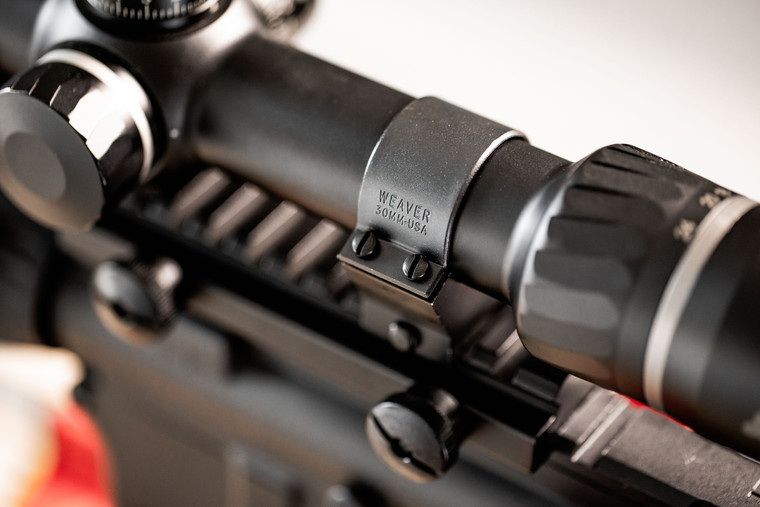Detachable Top Mount Riflescope Rings with Cross-Lock System and ...