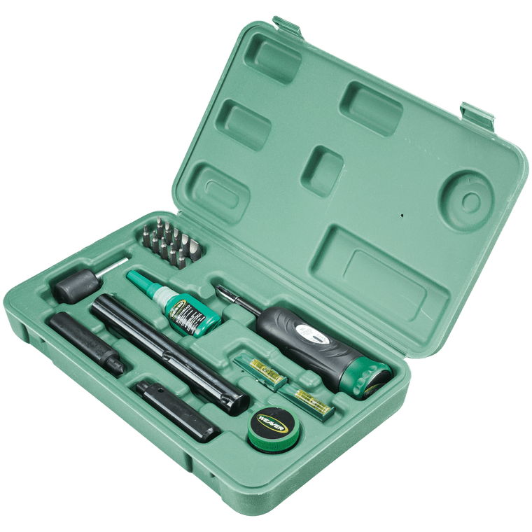 Scope Mounting Lapping Kit for Gunsmithing and Alignment| Weaver