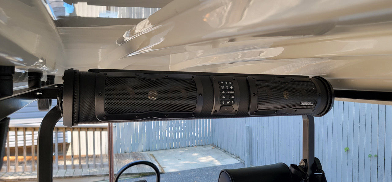 2025 Epic EV E40L Pearl White LSV Lithium 4 Passenger Lifted Golf Cart ...