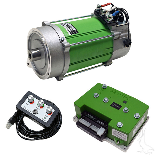 Navitas TAC 2 AC Drive Conversion Kit 600A Controller w/ 5KW Motor E-Z ...