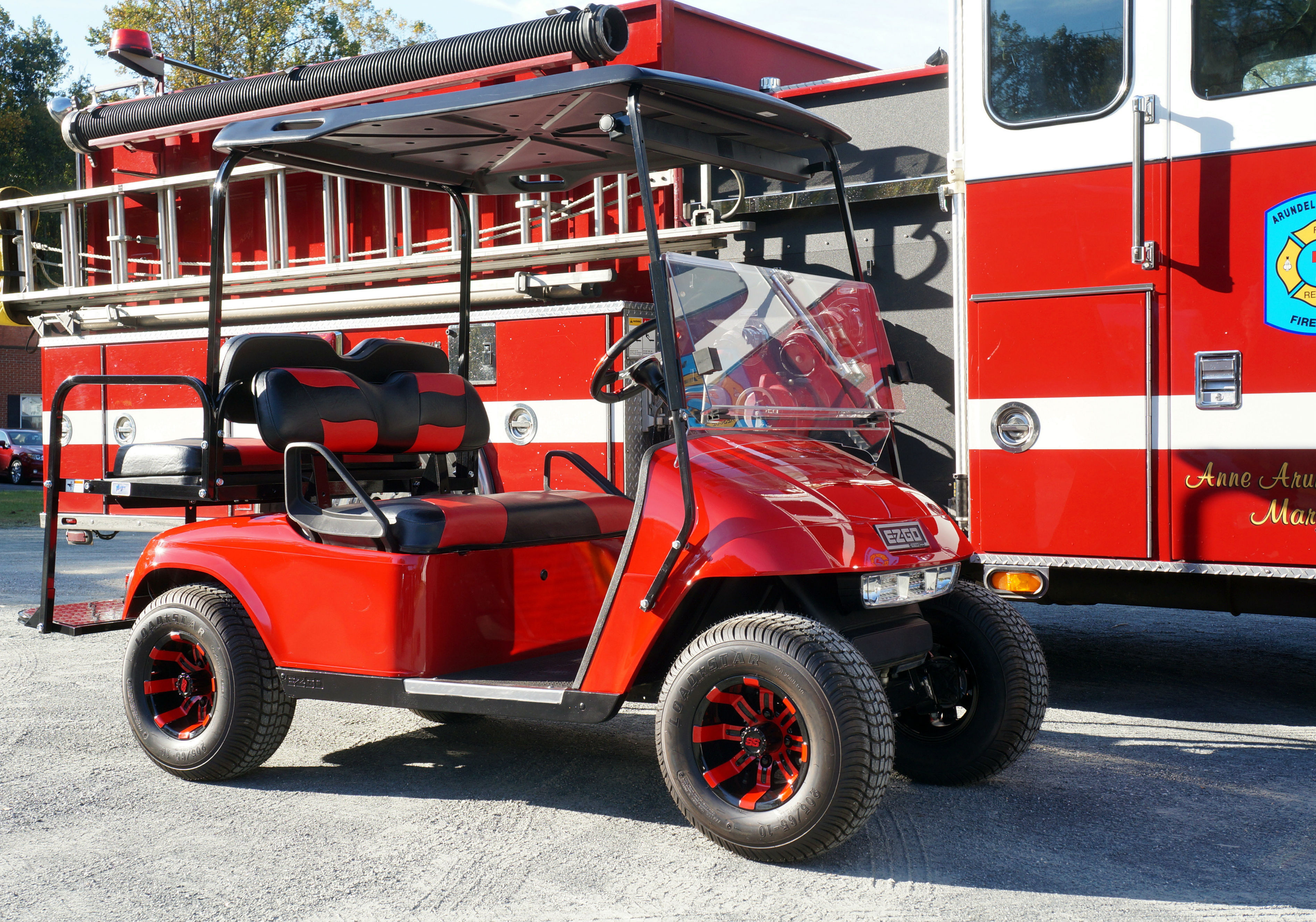 AFVD and the Flame Red Cart - Eastern Carts