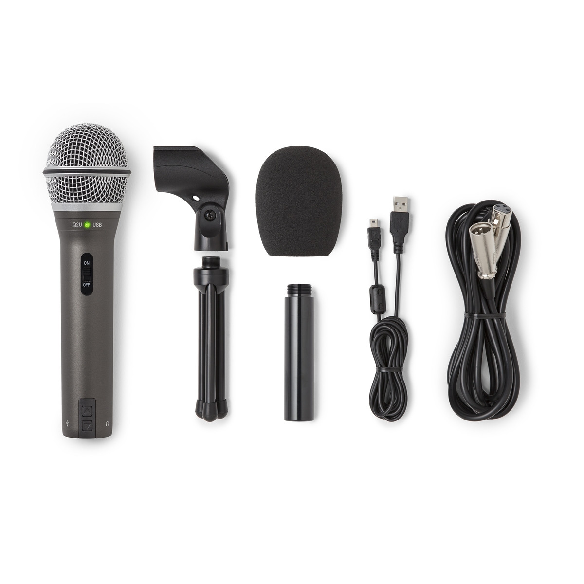 Buy Samson Q2U USB/XLR Dynamic Microphone with Accessories - Best Price ...