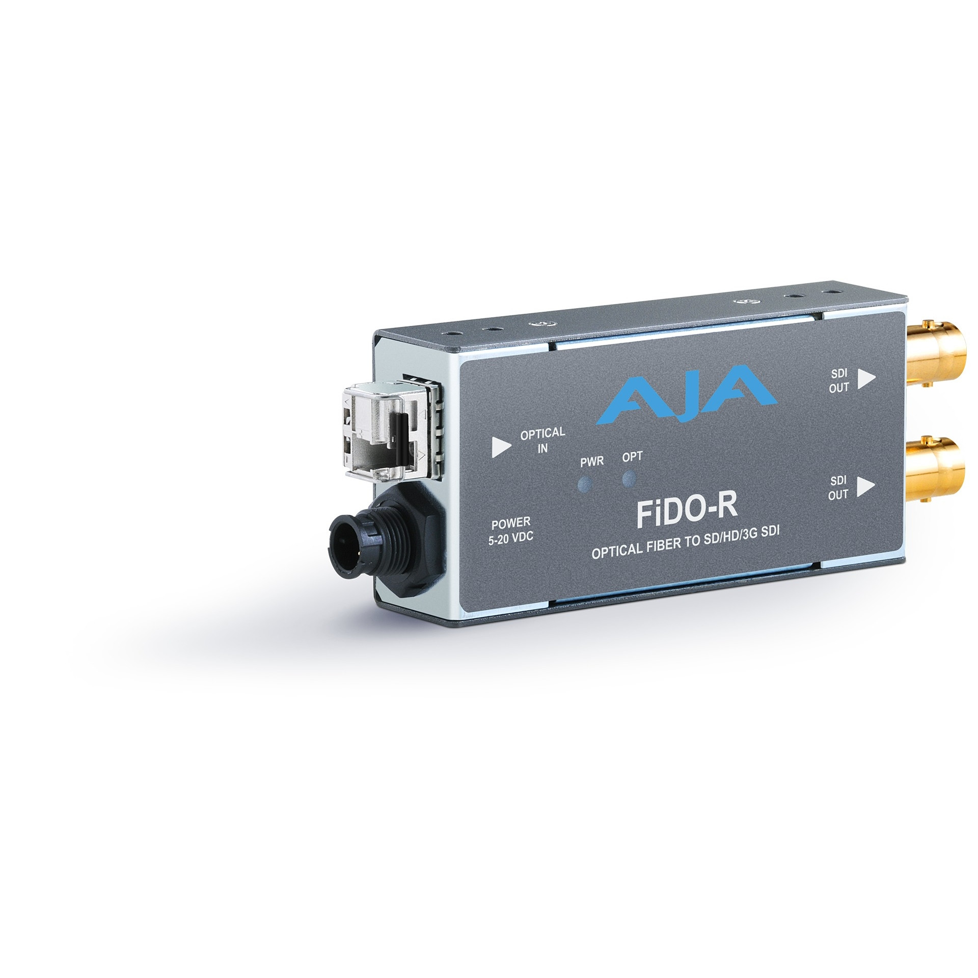 Buy AJA FiDO-TR-MM 1-Channel 3G-SDI/LC Multi-Mode LC Fiber Transceiver ...